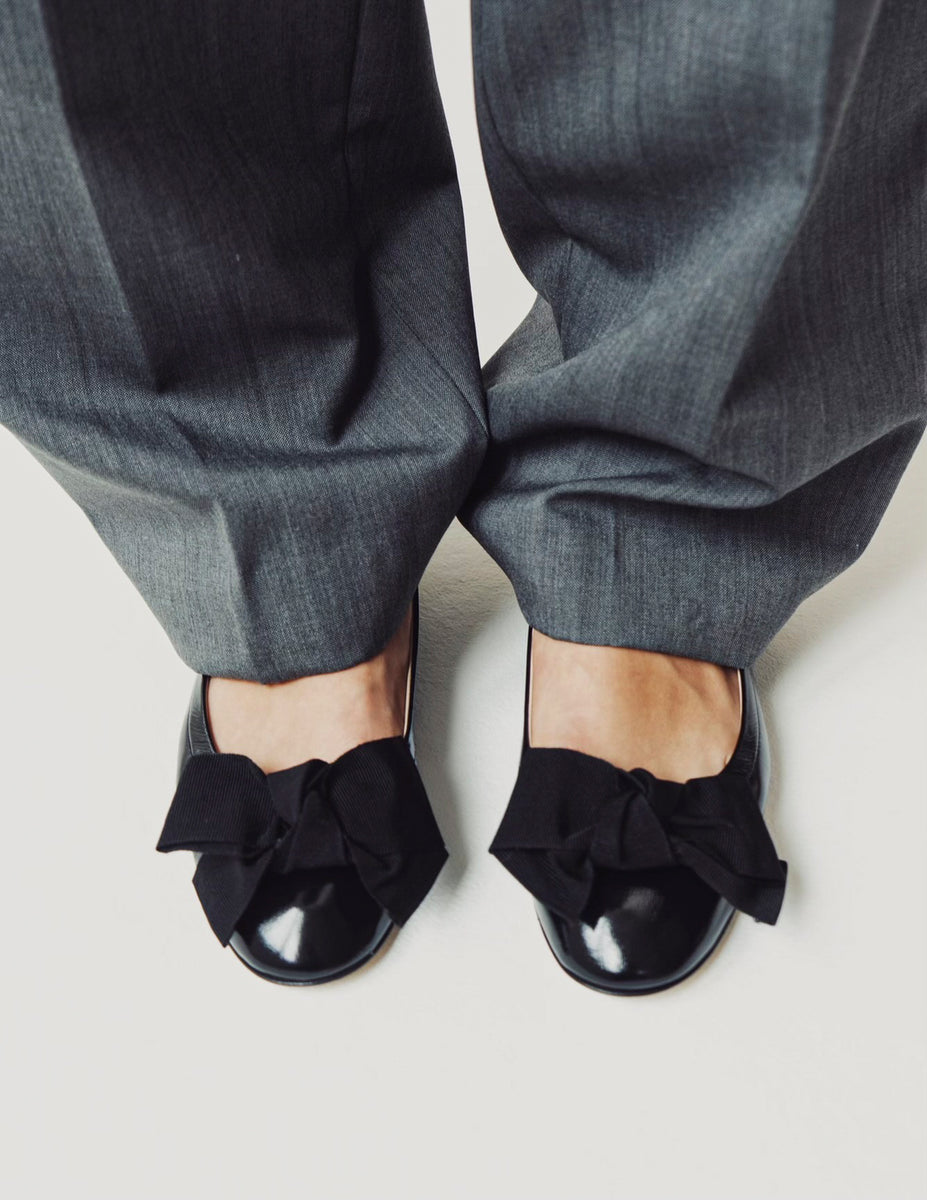 Jetta Schwarz Glanzleder – SHOOHS GmbH