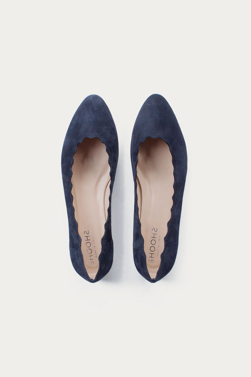 Ada Dunkelblau Wildleder – SHOOHS GmbH